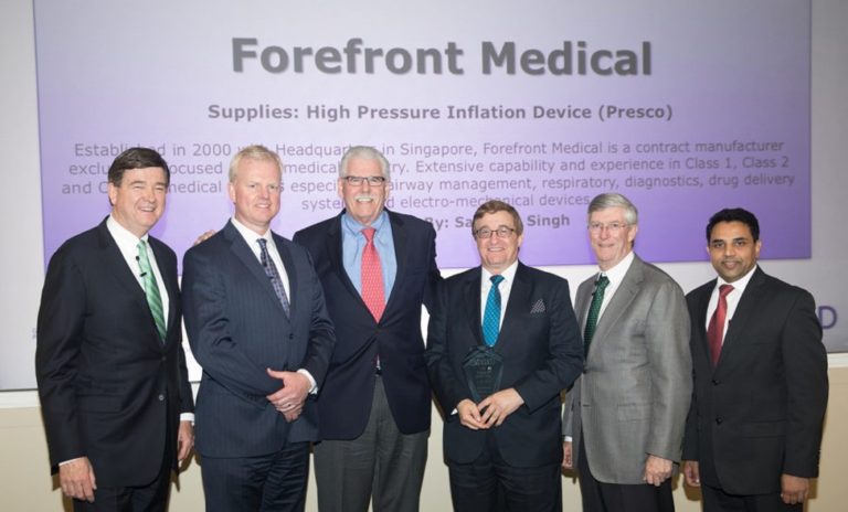 Supplier of the Year Platinum Award | Forefront Medical Technologies
